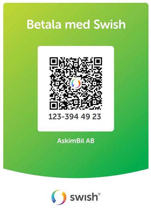 Presentkort hos AskimBil